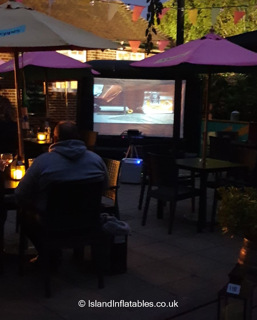 Inflatable Cinema For Hire - Bouncy Castle / Entertainment / Rodeo Bull ...