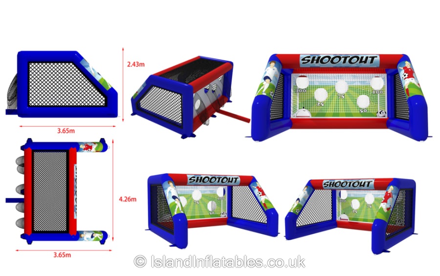 large penalty shoot out - Bouncy Castle / Entertainment / Rodeo Bull ...