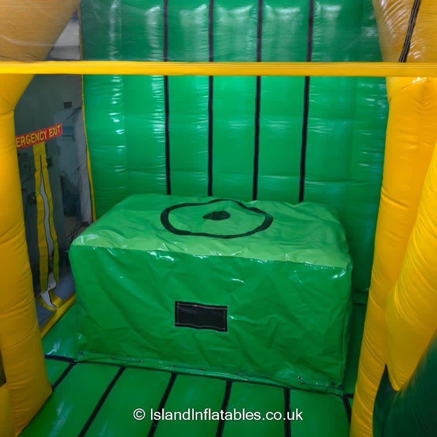 The 120ft Meg Challenge Inflatable Assault Course/Bouncy Castle ...