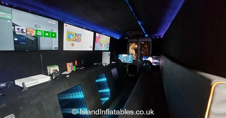 Essex Gaming van bus hire Colchester Essex